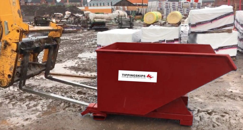 Heavy Duty Auto Locking Tipping Skip |TippingSkips.co.uk